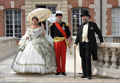 Fêtes impériales à Grosbois avec l’impératrice Eugénie et Napoléon III ...