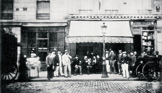 Le Chat Noir, le cabaret créé par Rodolphe Salis boulevard Rochechouart ...
